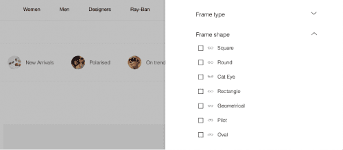 What is Faceted Search and Navigation? 14 Tips & 24 Examples - OptiMonk ...