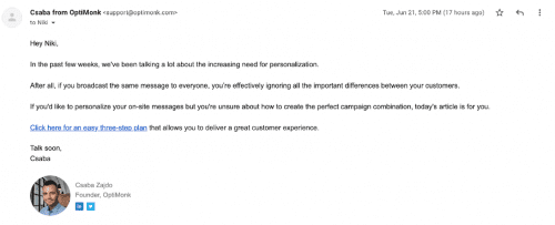 All the Different Types of Emails You Need to Know About - OptiMonk Blog