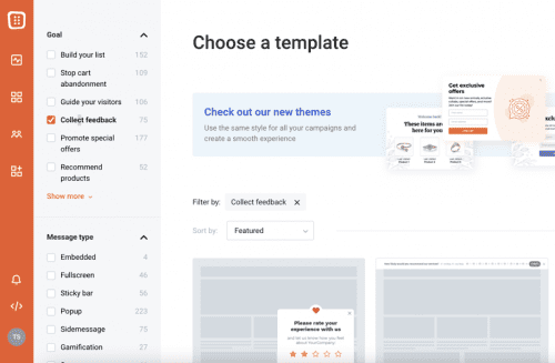 11 Website Popup Survey Design Examples & Questions - OptiMonk Blog