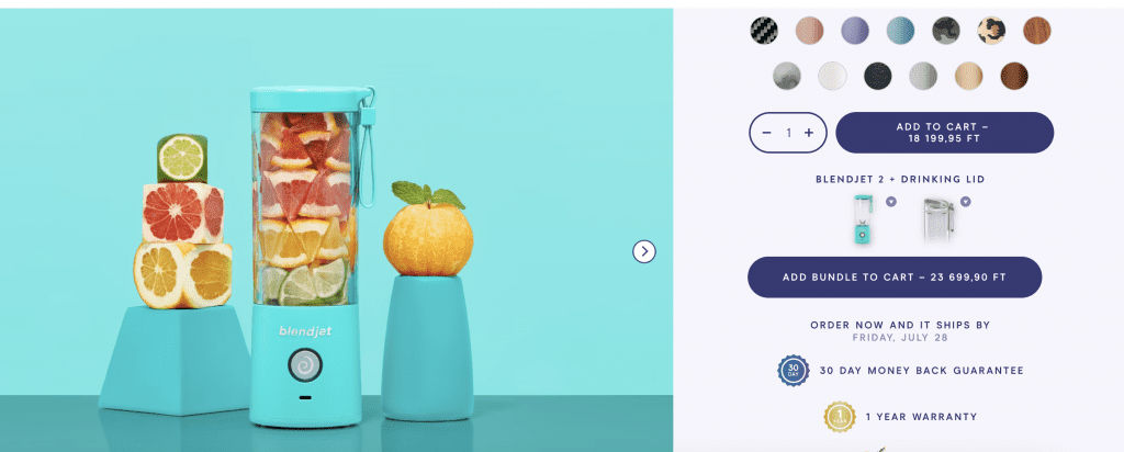 13 of the Best Product Page Examples We’ve Seen - OptiMonk Blog