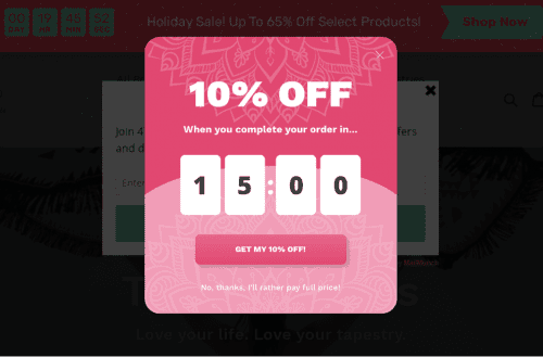 19 Discount Popup Examples to Elevate Your Sales Promotion - OptiMonk Blog