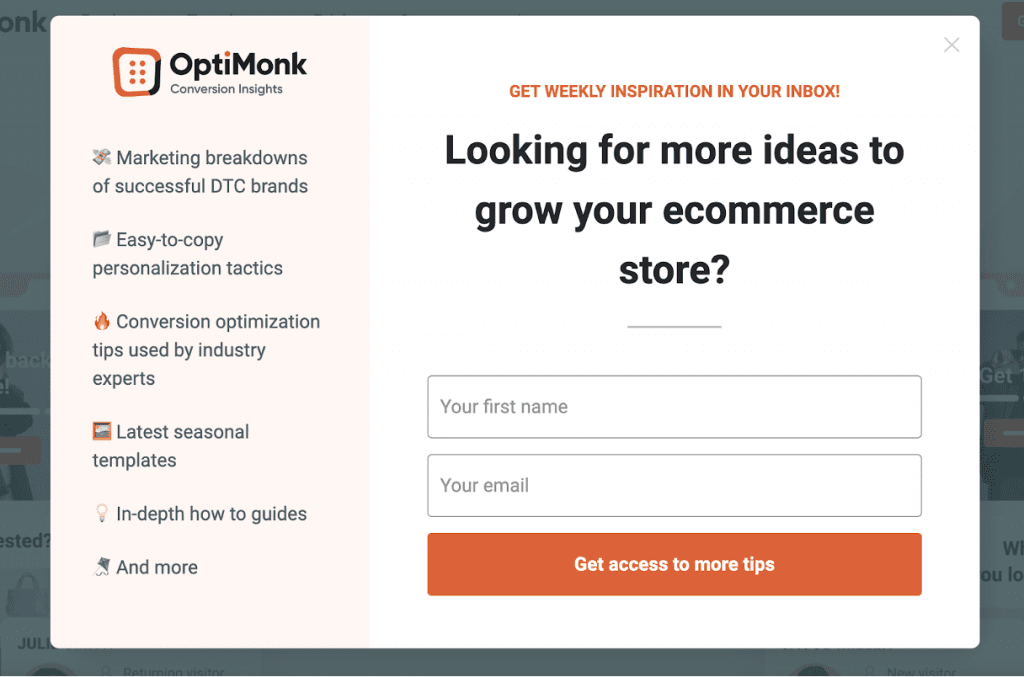 How to Use OptiMonk as a SaaS Business (A.K.A. How We Use It) - OptiMonk Blog