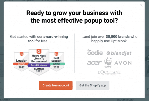 How to Use OptiMonk as a SaaS Business (A.K.A. How We Use It) - OptiMonk Blog